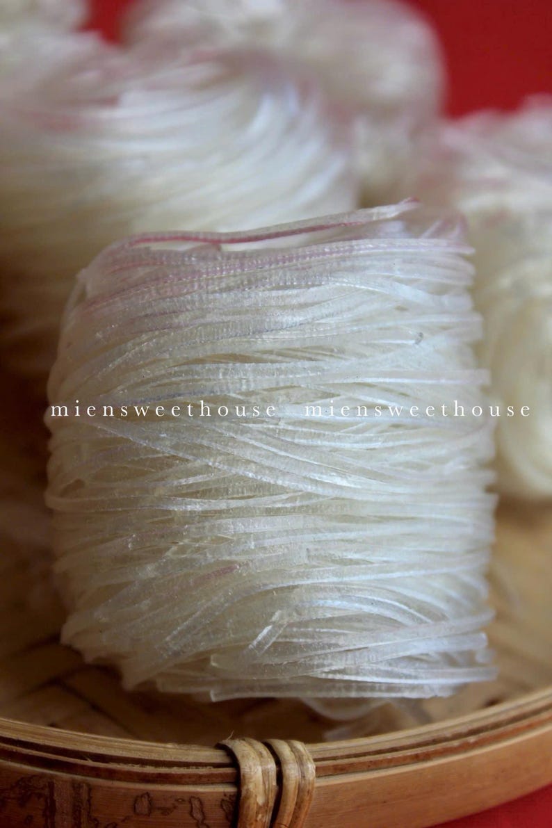 Vietnamese Tapioca Noodles: Sa Đéc Style, Clear Noodles (450g) - Hủ ...