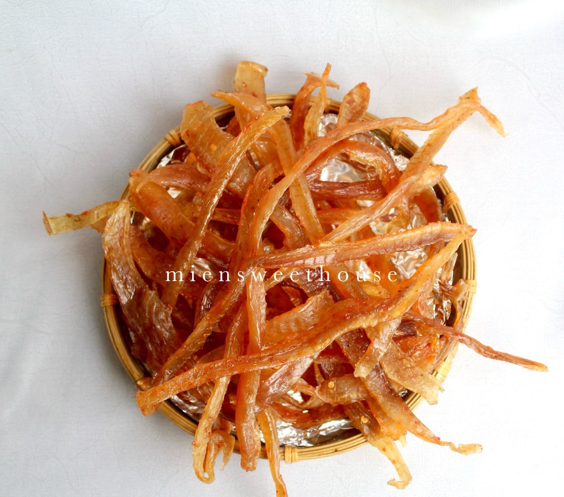 Dried Fillet Snakehead Fish - Khô Cá Lóc Sợi - Etsy