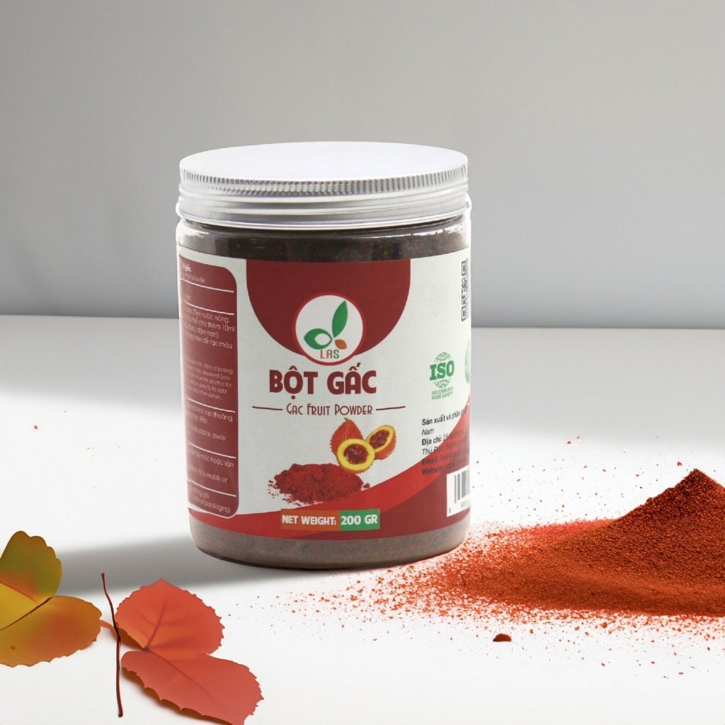 Gac Fruit Powder Bột Gấc Natural Red Food Color - Etsy