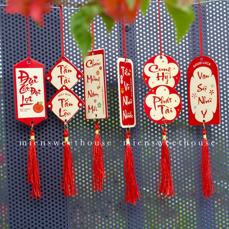 Tet Hanging Ornaments - Etsy