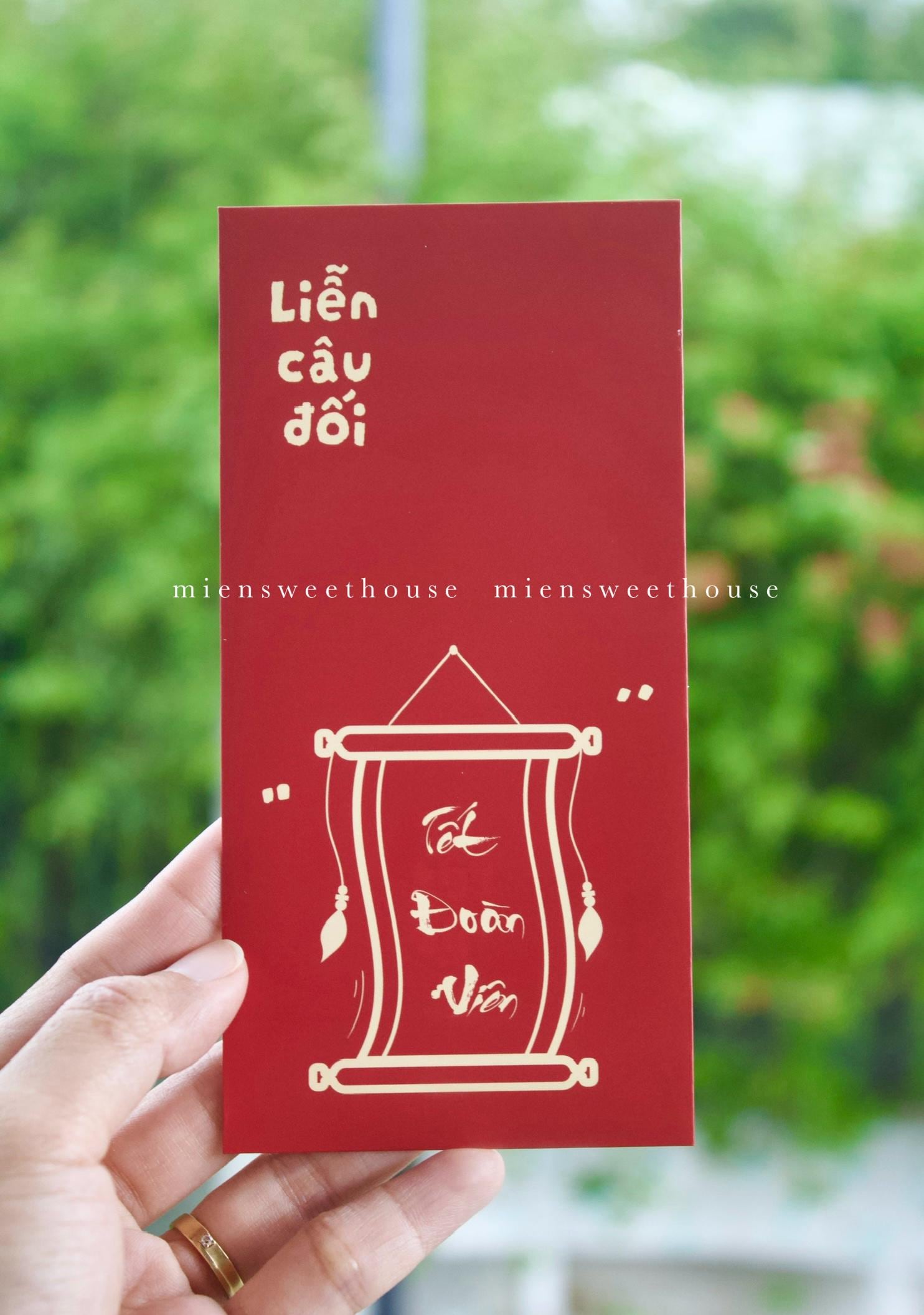 Set of 48 Red Lucky Money Envelopes – 6 Vietnamese Tet Designs – Red ...