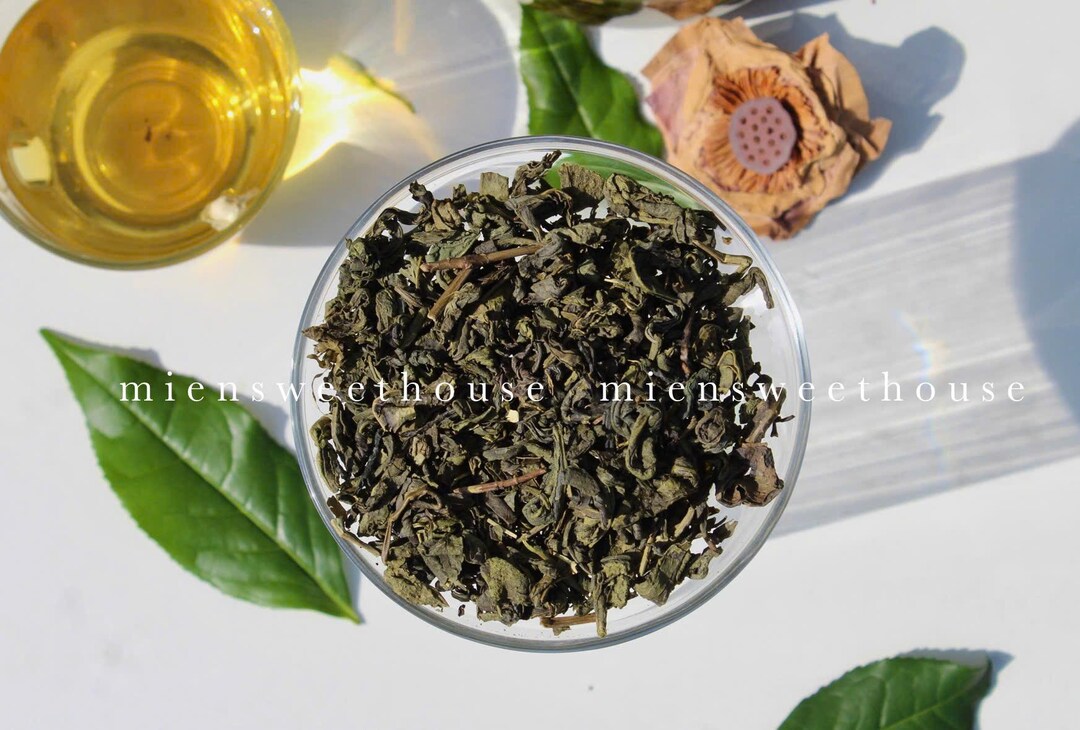 Vietnamese Lotus Green Tea (150g) - Trà Sen Cầu Đất - Etsy