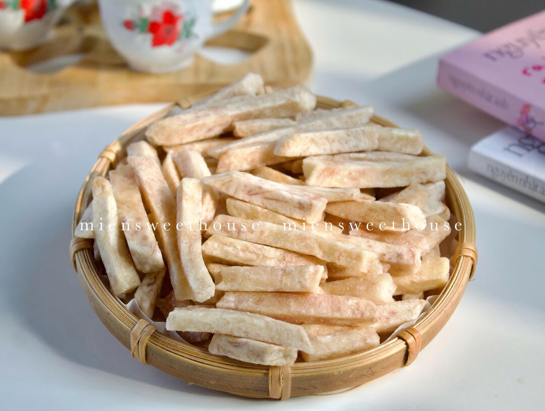 Taro Chips - Crispy Taro Chips - Khoai Môn Sấy - Dried Taro Chips ...