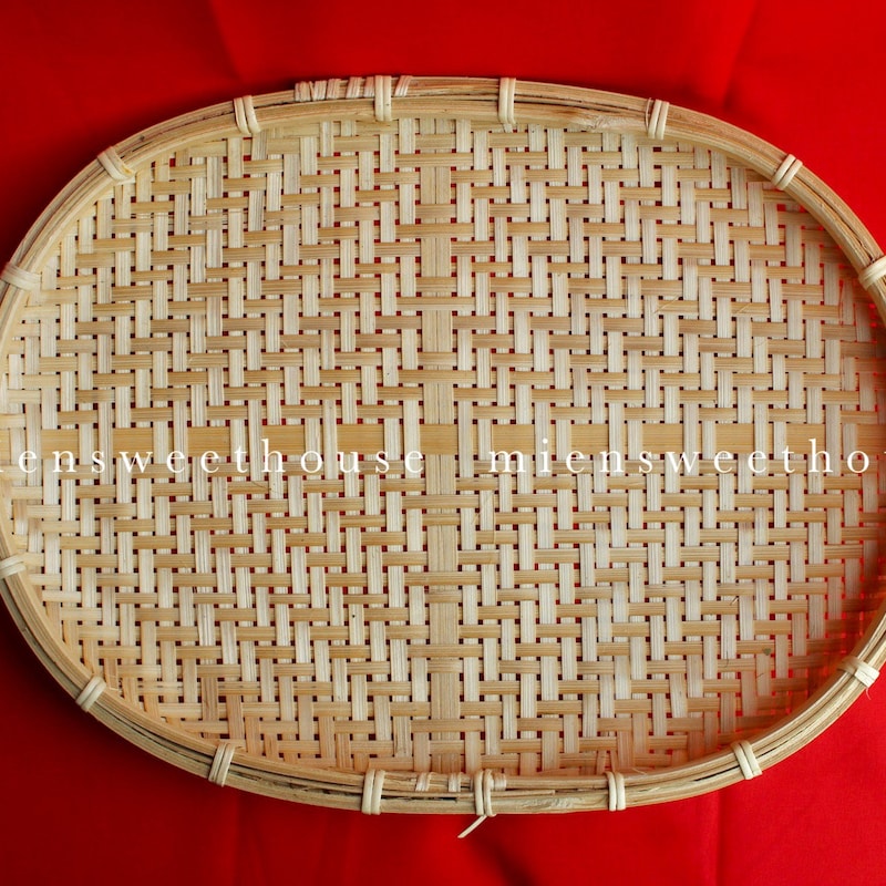Bamboo Basket - Etsy