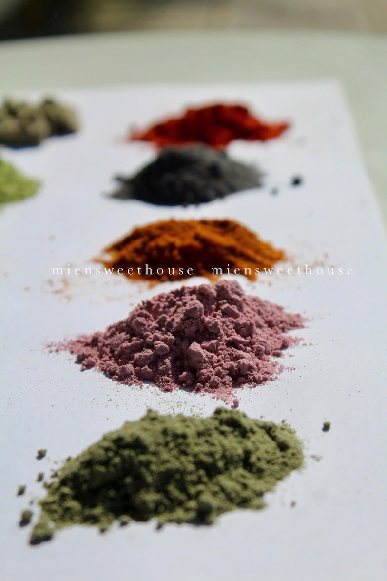 Natural Food Coloring Powders: Gac Fruit, Pandan, Butterfly Pea - Etsy