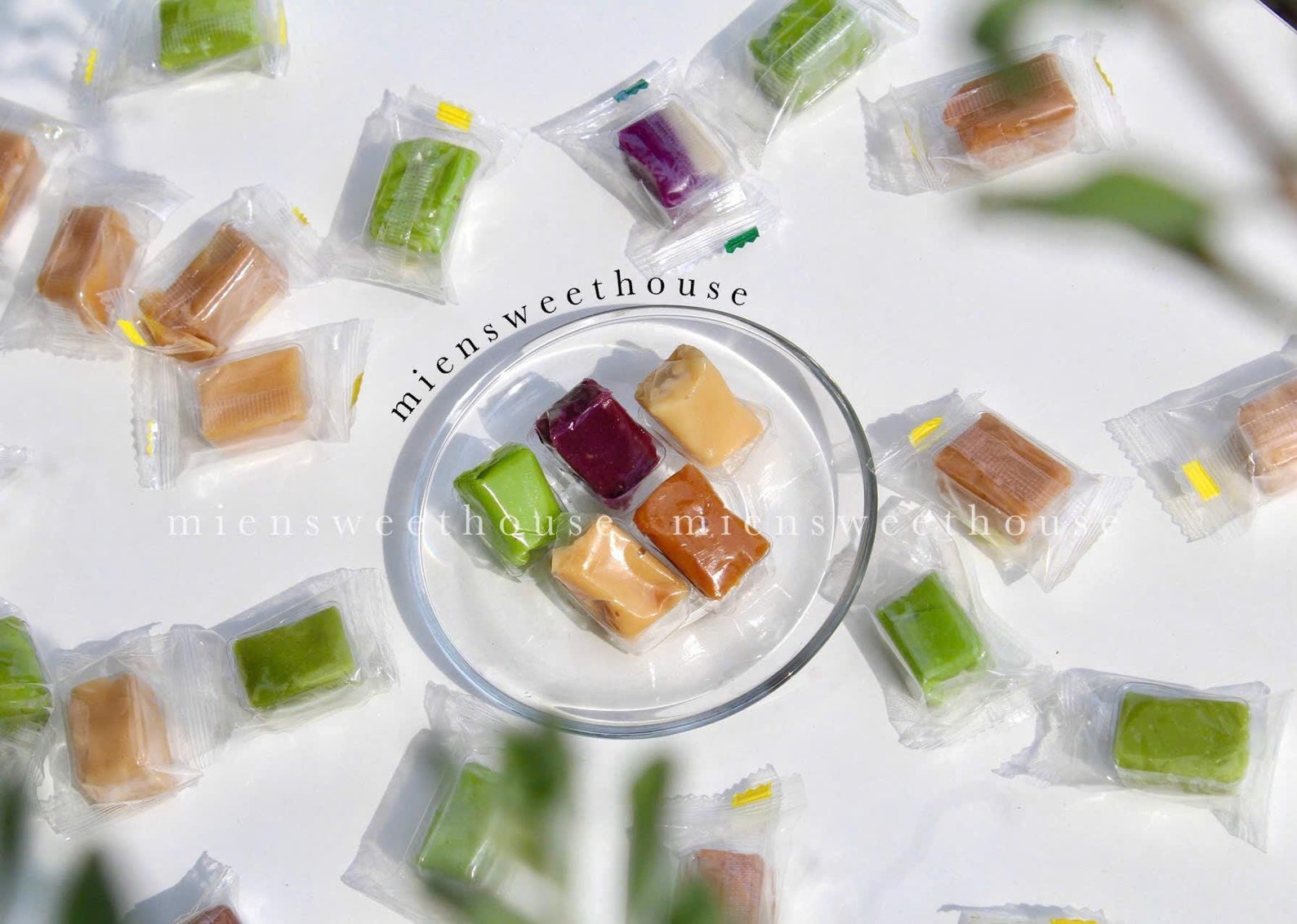 Vietnamese Coconut Candy: Mixed Flavors, Kẹo Dừa Bến Tre, Less Sugar ...