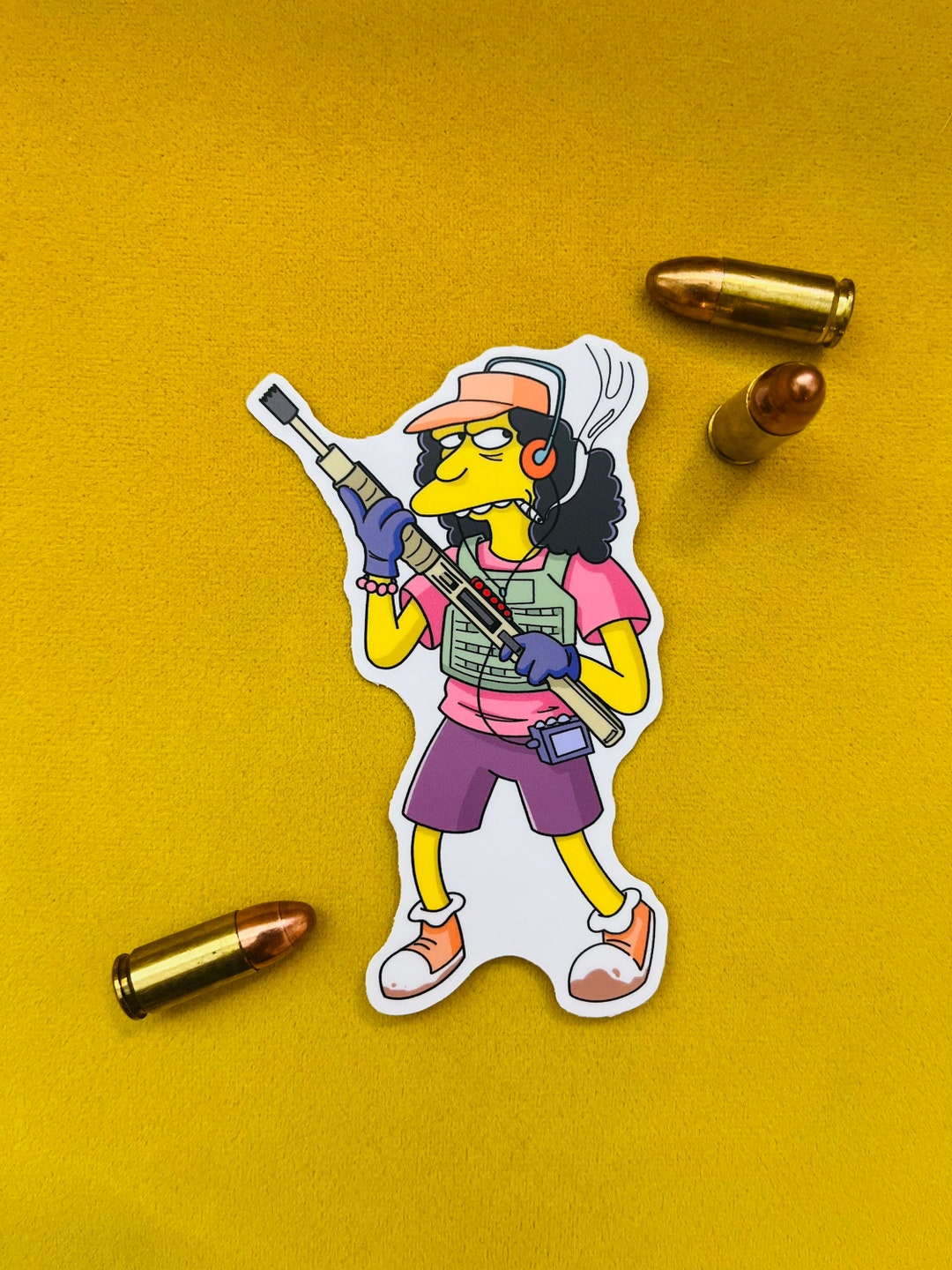 Apocalypse Otto the Bus Driver 4 Sticker simpsons Fan Art - Etsy