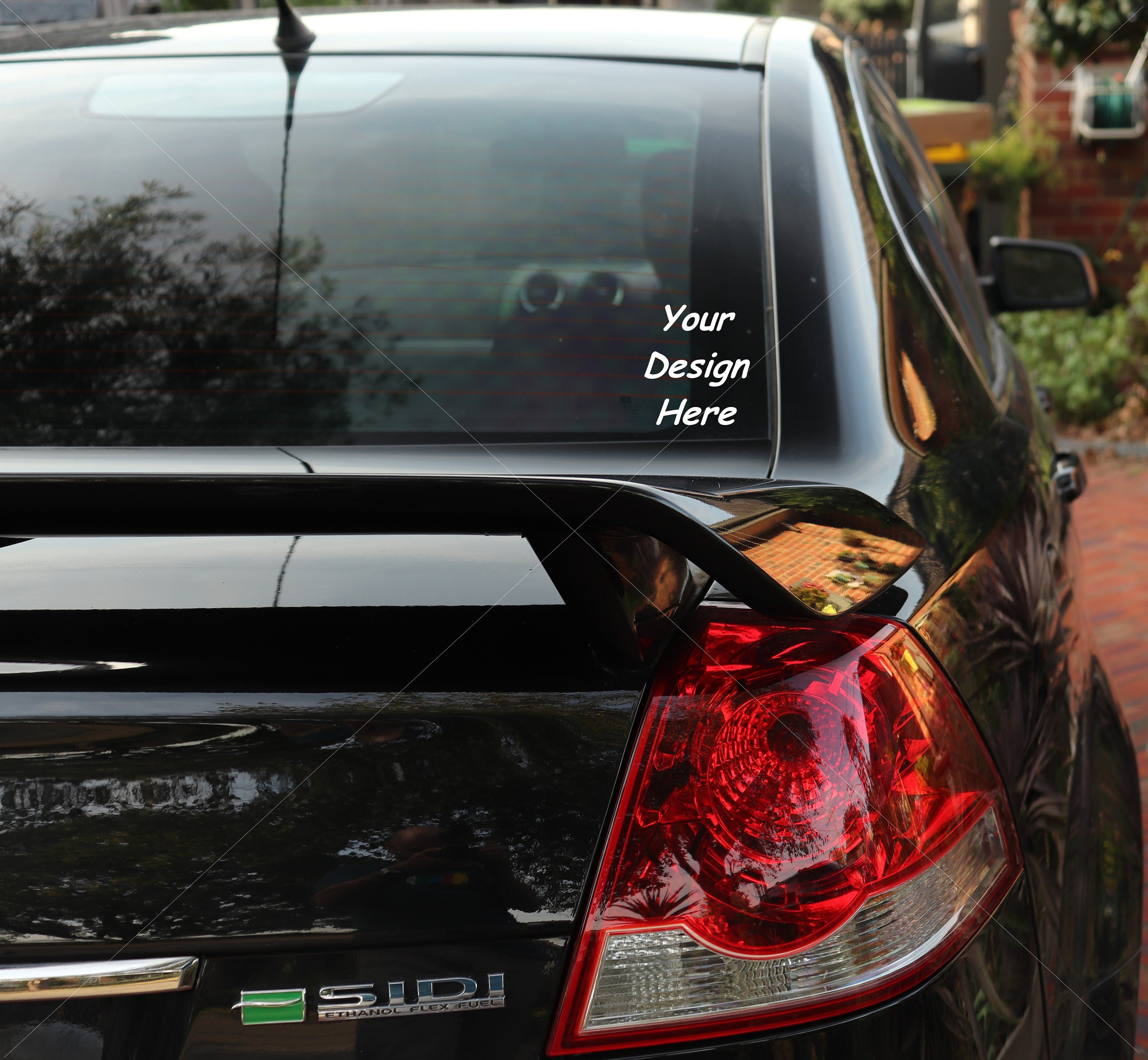 Car Decal/sticker Mock up Template, Digital Download, Stock Photography ...