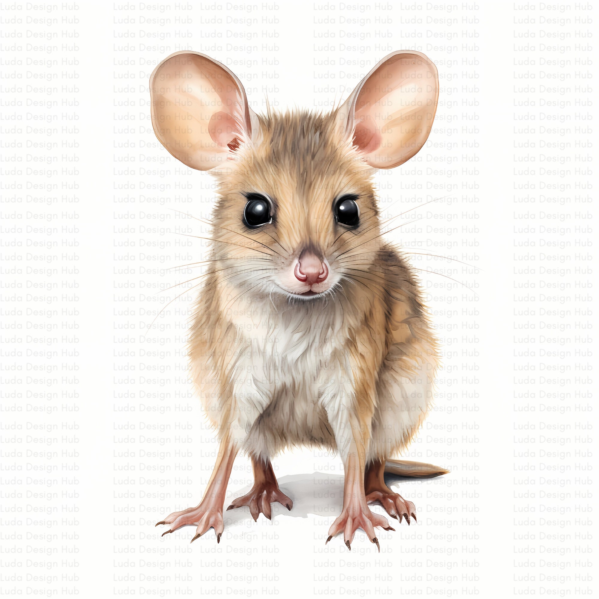Cute Baby Bandicoot Clipart Digital Download, Australian Wildlife ...