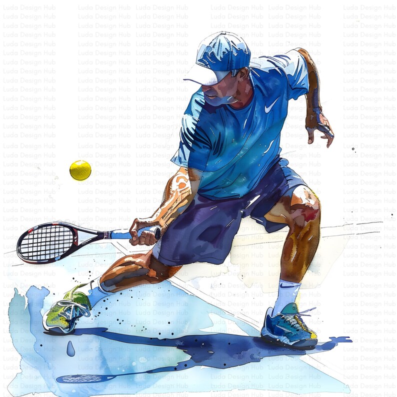 Vibrant Pickleball Clipart Collection: High-resolution, 14x14 Inches ...