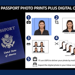 Premium US Passport Photo Prints: Professional Quality and Convenience ...