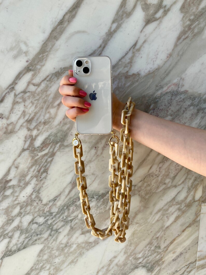 Phone Strap With Transparent Caseluxury Phone Charm Iphone - Etsy
