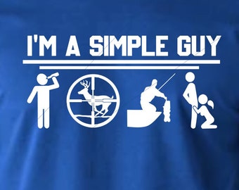 I'm A Simple Guy, Fishing, Drinking Png,jpg,svg,cricut,silhouette File ...