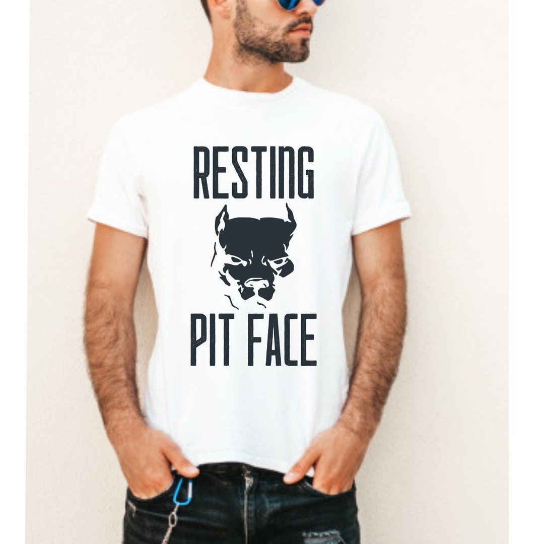 Resting Pit Face Png, Jpg, Svg, Cricut, Silhouette File - Etsy
