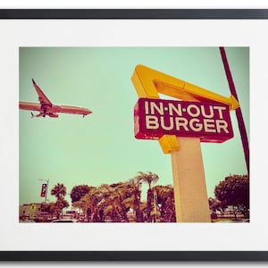 In-n-out Burger Plane Spotting at LAX - Los Angeles, CA - Etsy