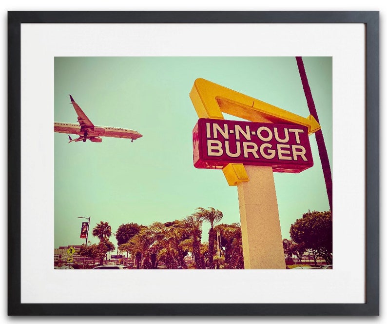 In-n-out Burger Plane Spotting at LAX Los Angeles CA - Etsy