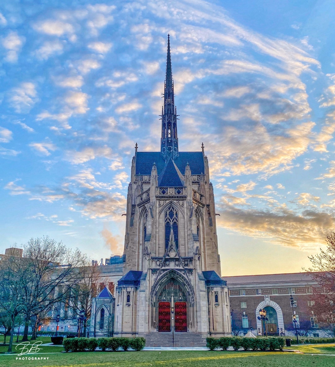 Heinz Chapel Sunrise - University of Pittsburgh - Cathedral of Learning ...