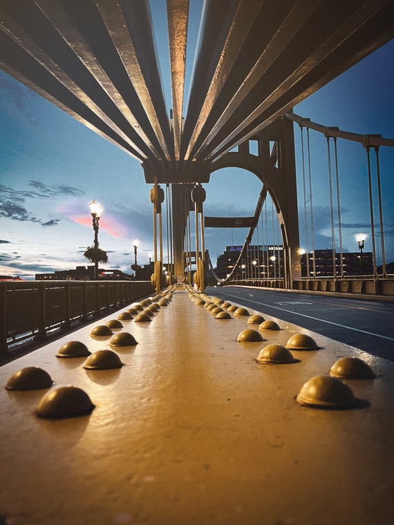 The 7th Street Bridge Downtown Pittsburgh - Etsy
