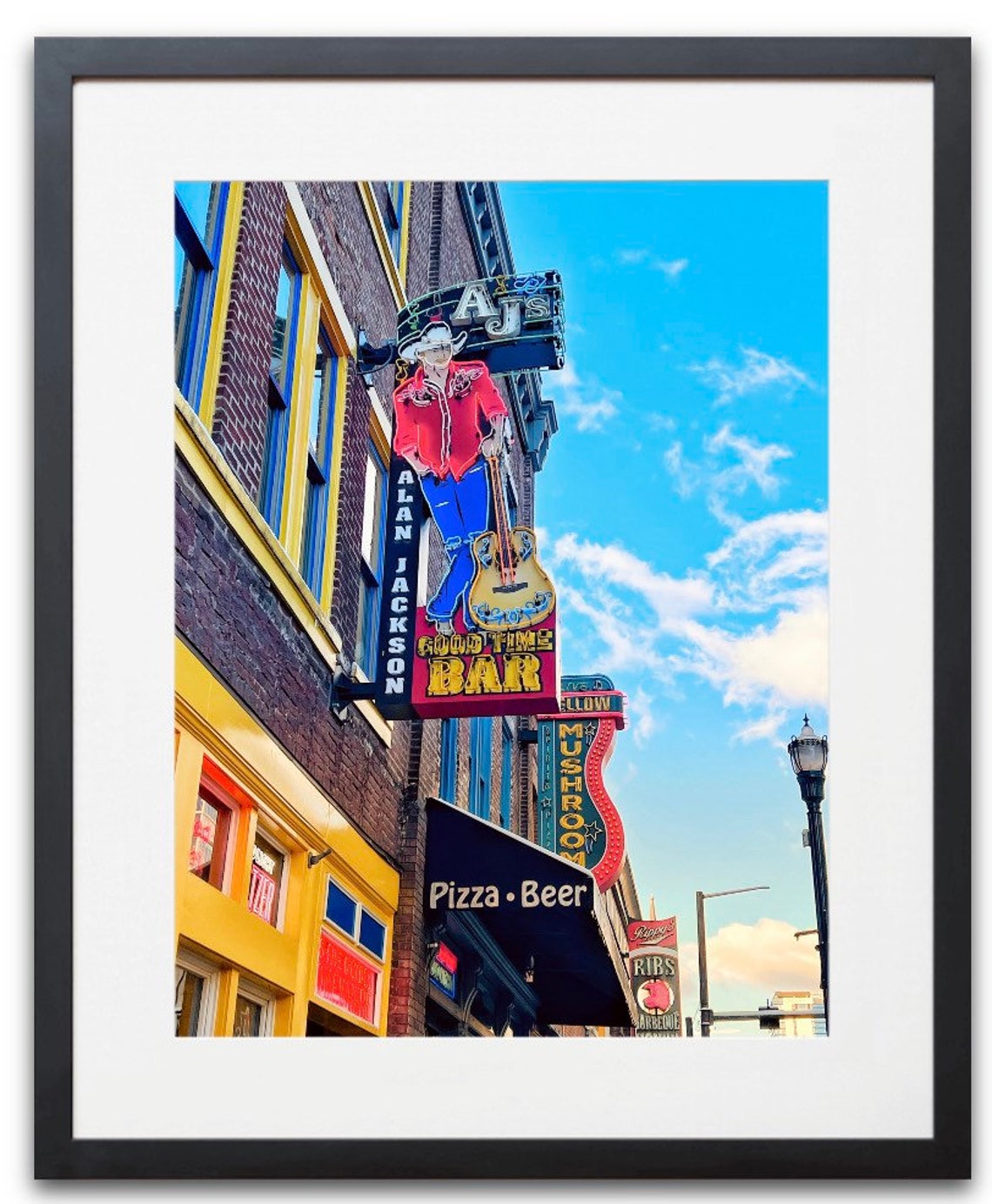 Alan Jackson Good Time Bar Broadway Honkytonks Nashville - Etsy