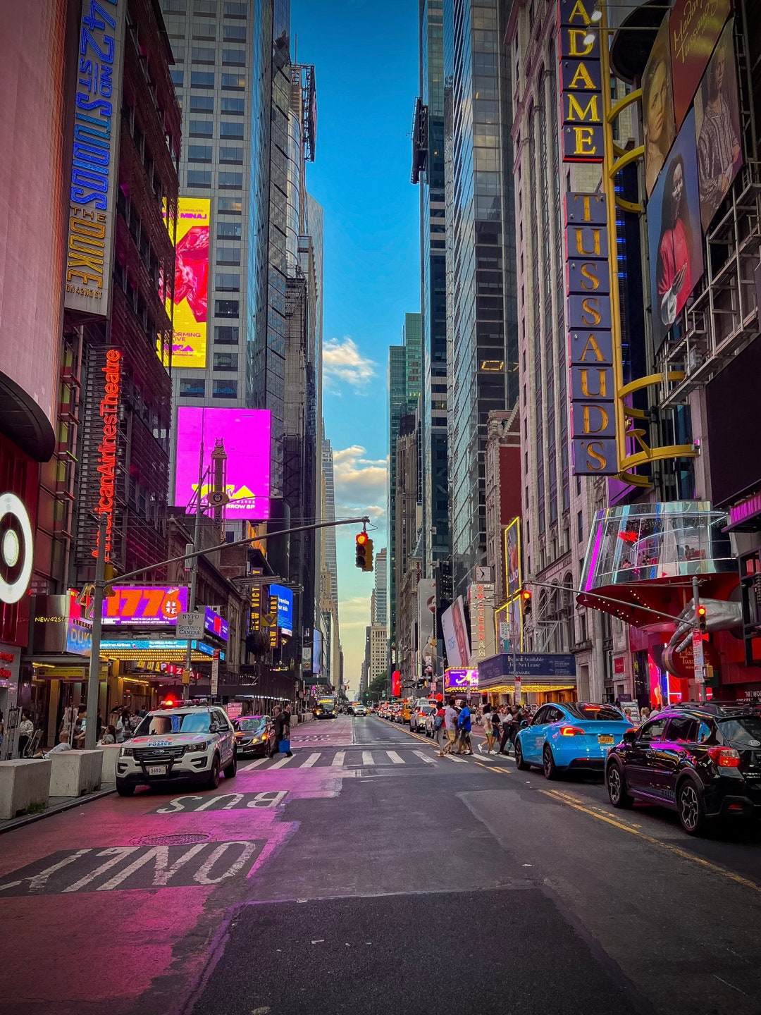 Times Square Before Dusk - Etsy