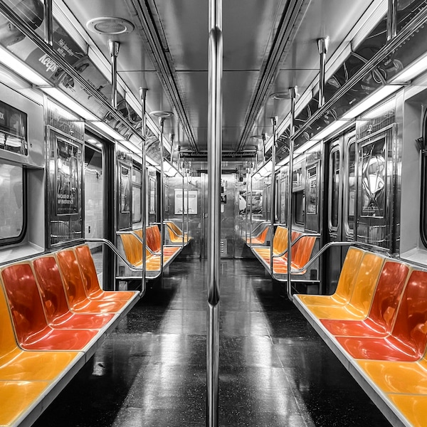 Nyc Subway Photo - Etsy