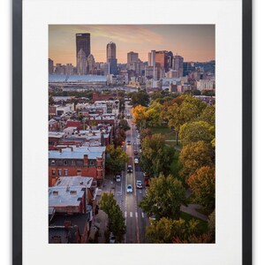 October Sunrise on the Northside Neighborhood of Pittsburgh - Etsy