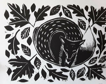 Lino Cut - Etsy