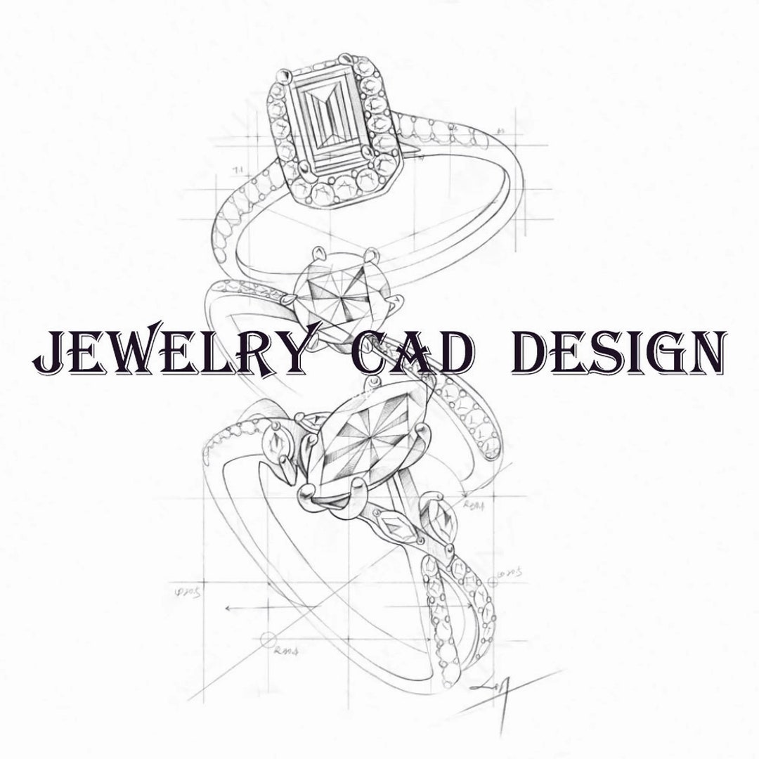 Custom Jewelry Designed Jewelry 3D CAD Design Jewelry Custom Jewelry ...