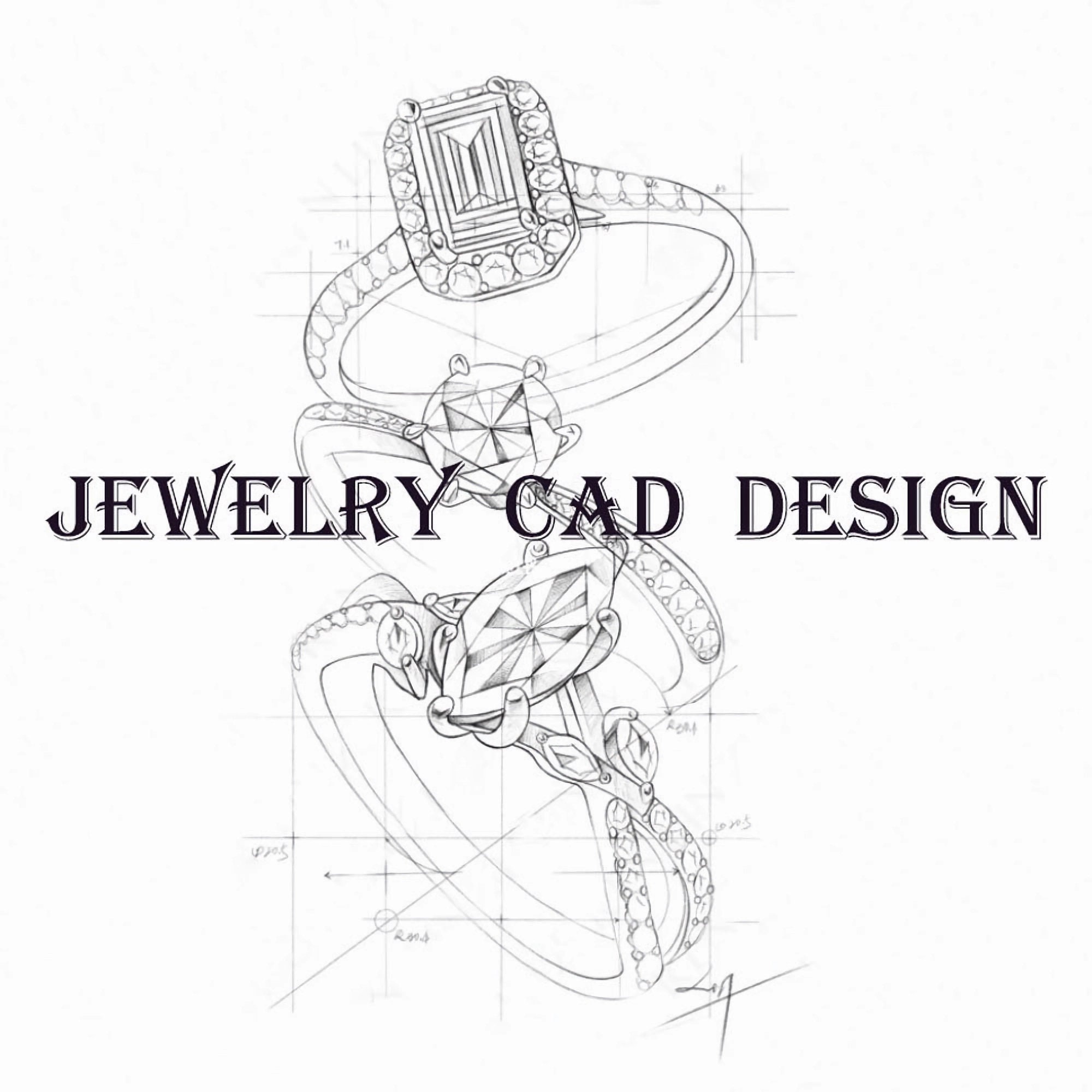 Custom Jewelry Designed Jewelry 3D CAD Design Jewelry Custom Jewelry ...
