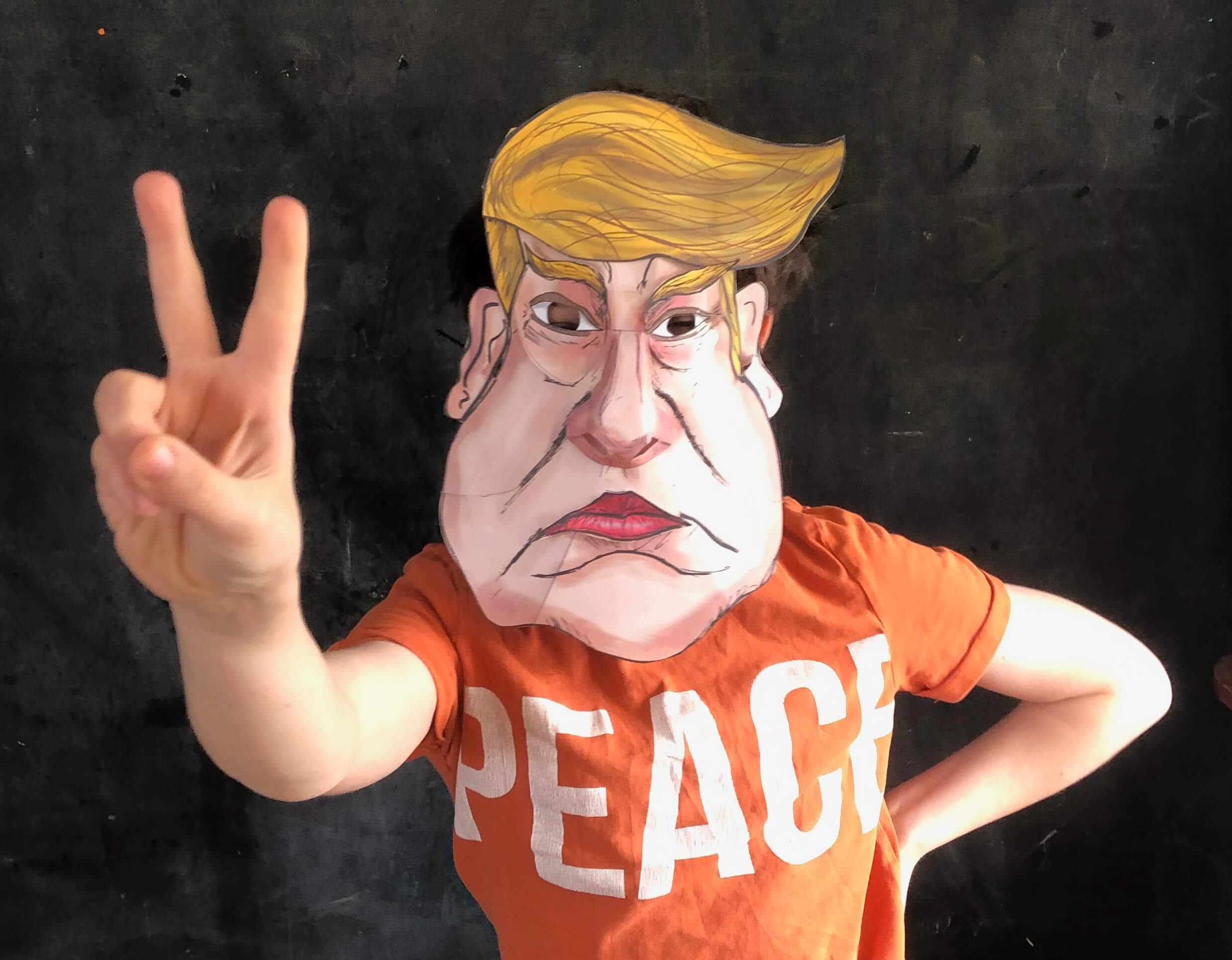 Make Your Own Donald Trump Caricature Mask - Etsy