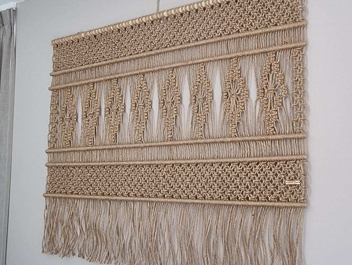 Large Macrame Wall Hanging JUTE Handmade Tapestry for All - Etsy