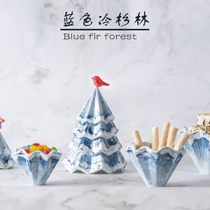 Handmade Ceramic Christmas Tree Candy Box - Etsy