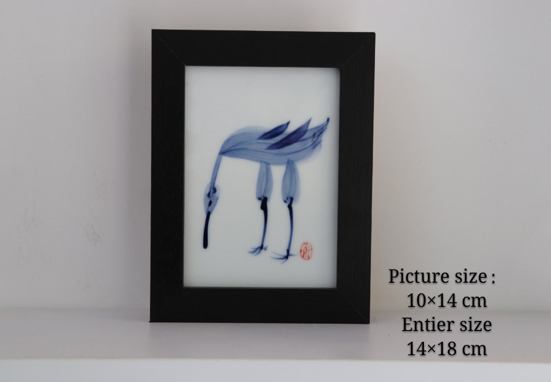 Chinese Blue and White Porcelain Wall Decor Handmade Ceramic Tile Mural ...