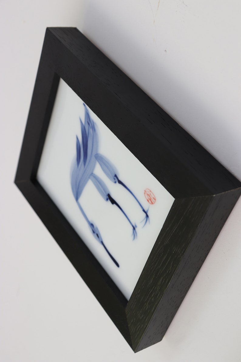 Chinese Blue and White Porcelain Wall Decor Handmade Ceramic | Etsy