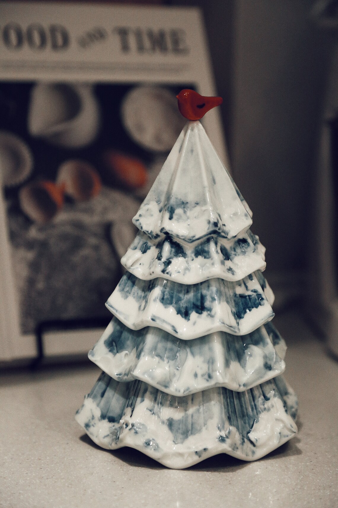 Handmade Ceramic Christmas Tree Candy Box - Etsy