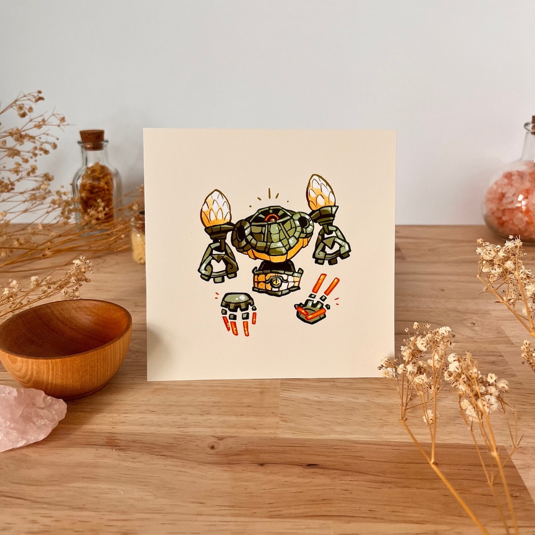 Steward Construct 5 X 5 Print the Legend of Zelda: Tears of the Kingdom ...