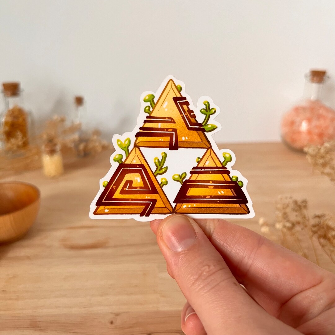 Triforce Sticker- the Legend of Zelda: Tears of the Kingdom, Laptop ...