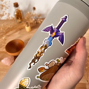 Decayed Master Sword Sticker- the Legend of Zelda: Tears of the Kingdom ...