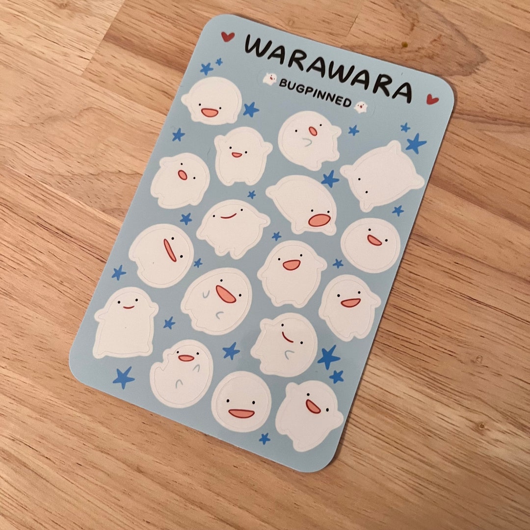 Warawara Sticker Sheet, Studio Ghibli: the Boy and the Heron, Warawara ...