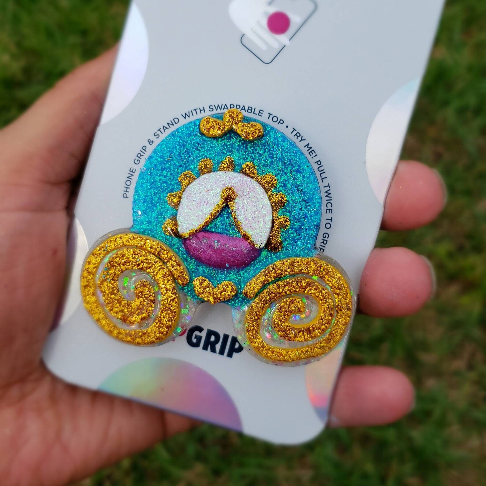 Popsocket Disney Inspired Princess Carriage - Etsy
