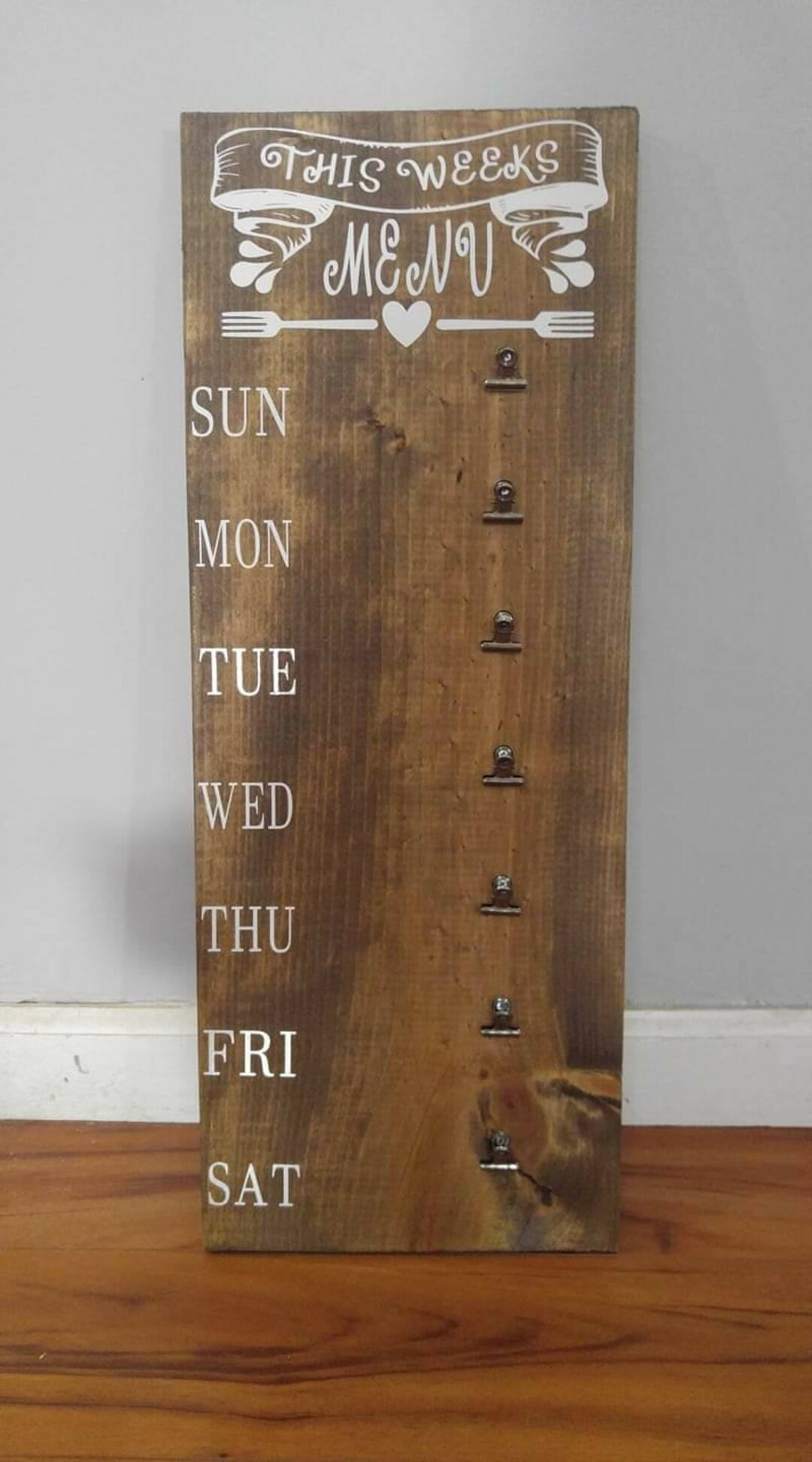 Menu Board. Kitchen Dinner Menu Planner Board. Meal Plan - Etsy