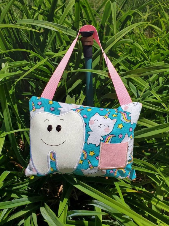 Tooth Fairy Pillow. Kids Unikitty Print Fabric Tooth Holder - Etsy