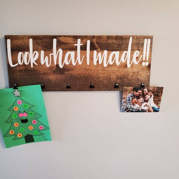Look What I Made Sign - Etsy