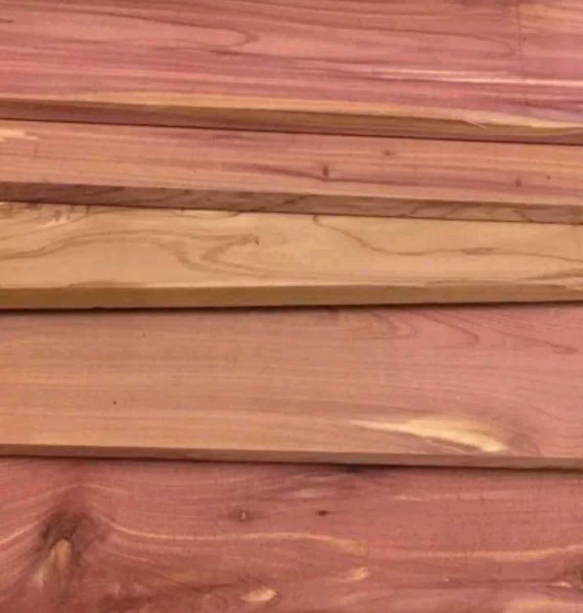 Aromatic Red Cedar Wood Blocks Moth Repellent (12) 2 1/2" X 4" X 1/2 ...