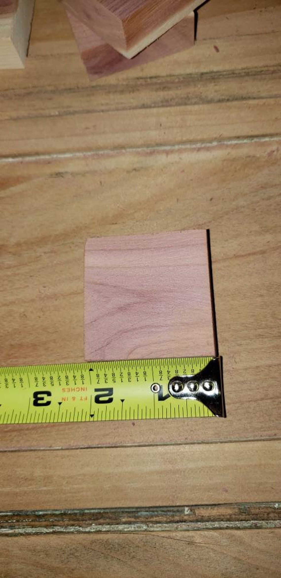 2 X 2X 3/4 Aromatic Red Cedar Wood Blocks Moth Ball Repellent (16) Free ...