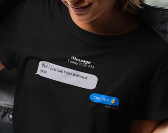 Text Message Shirt | Etsy