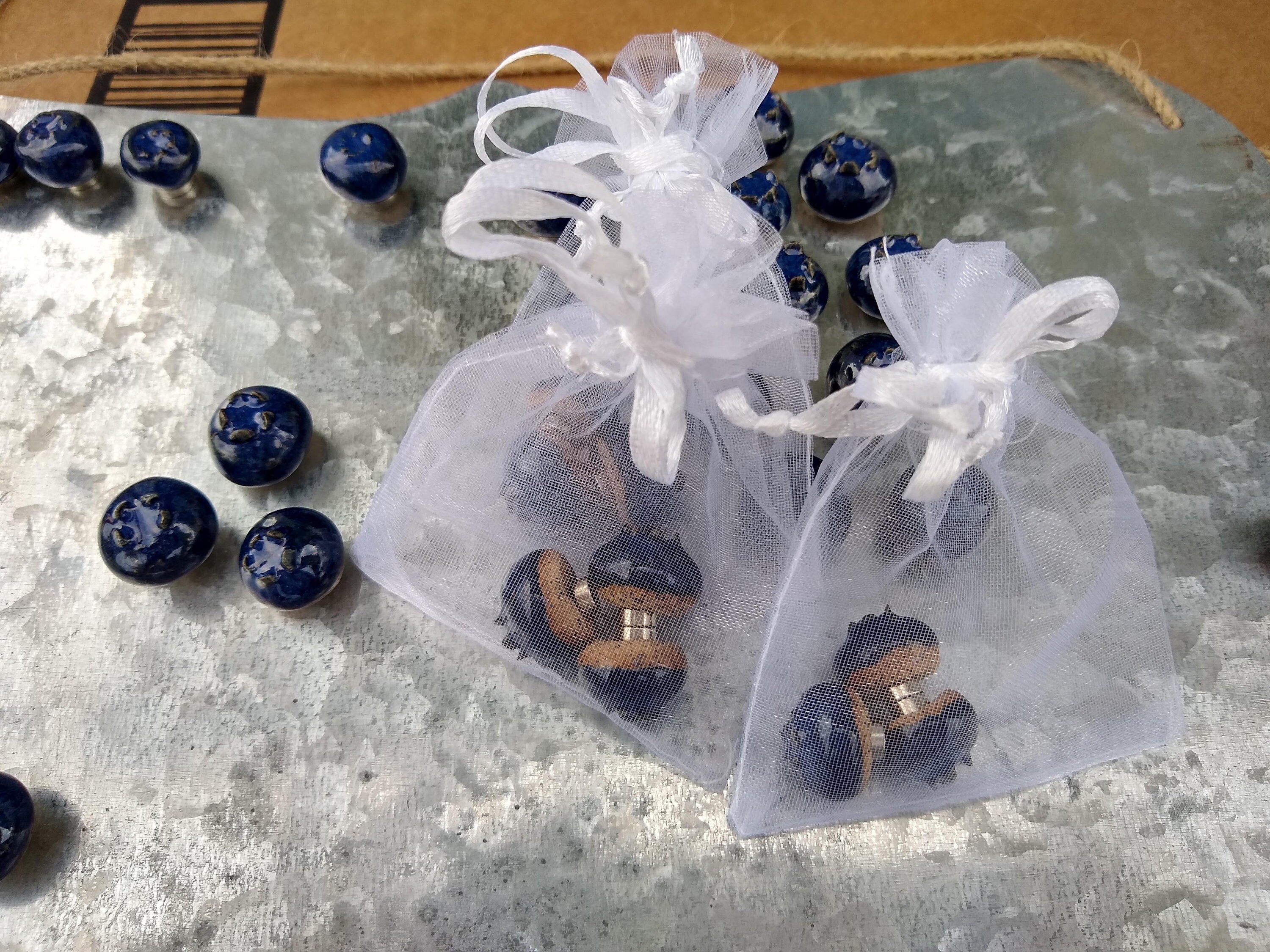 Blueberry Magnets - Etsy