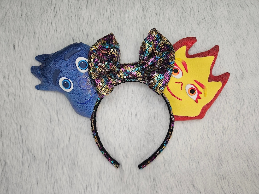 Wade and Ember Minnie Mouse Ears | Elemental - Etsy