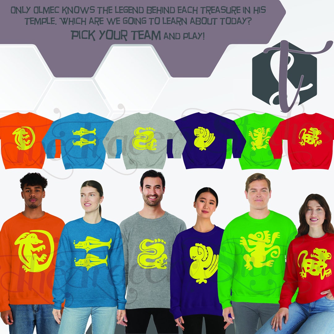 Olmec's Legends! on Unisex Heavy Blend Crewneck Sweatshirt !original ...
