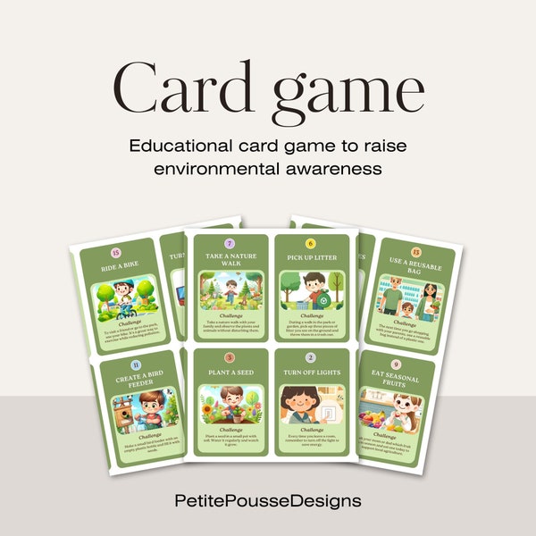 Environmental Games - Etsy